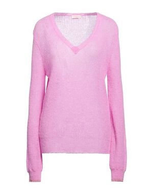 Liu Jo Sweater Size Baby Alpaca Wool, Recycled Polyamide, Wool, Polyamide - Pink