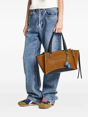 JW Anderson Loafer Leather Tote Bag - Multicolor