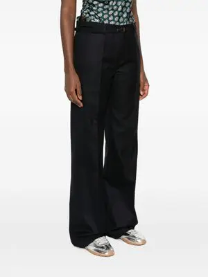 Dries Van Noten Presta Wool Trousers - Multicolor
