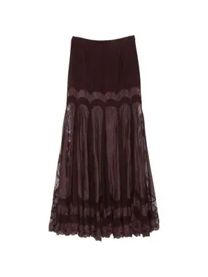 Zimmermann Valiant Silk Maxi Skirt - Multicolor