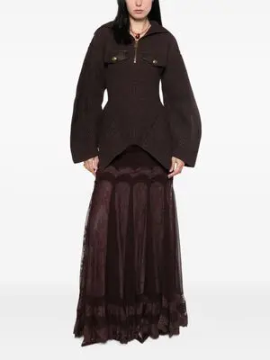 Zimmermann Valiant Silk Maxi Skirt - Multicolor