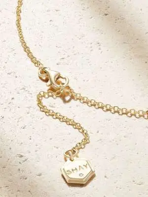 Shay Riviera 18-karat Gold, Turquoise And Diamond Necklace