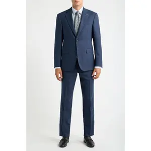 JACK VICTOR Stacie Wool Blend Suit - Blue