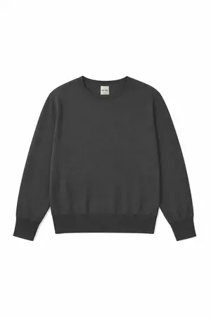 VIR VITA Yara Jersey Crewneck - Anthracite