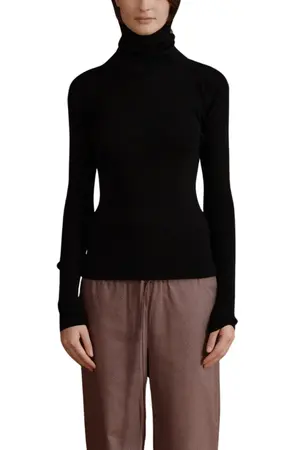 VIR VITA Petra Turtleneck - Black