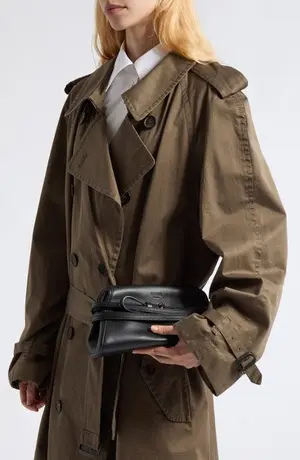Moschino Soft Leather Clutch