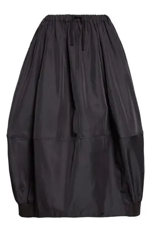 MELITTA BAUMEISTER Maxi Bomber Skirt - Black