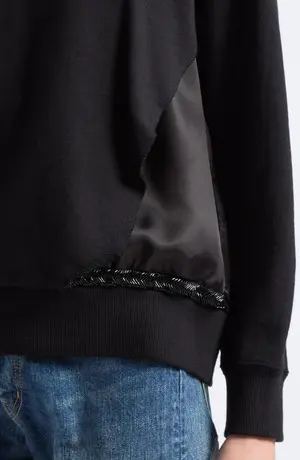 Undercover Paneled Bead Trim Sweatshirt
