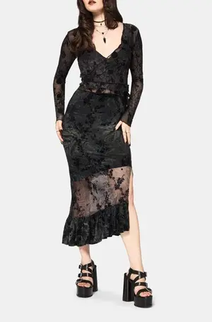 DISTURBIA Maeira Midi Skirt