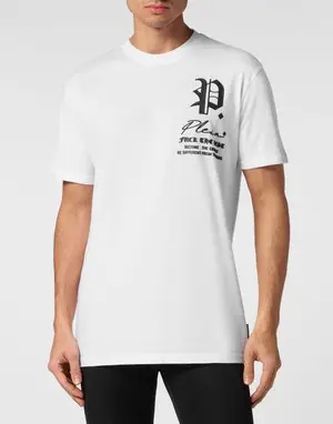 Philipp Plein T-shirt Round Neck Ss - White