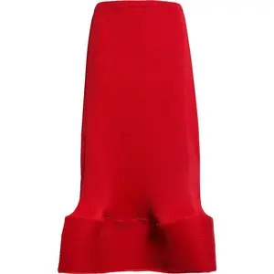 MELITTA BAUMEISTER Wavy Ripple Skirt - Bold Red