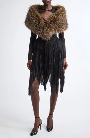 Zimmermann Valiant Lace Lingerie Minidress