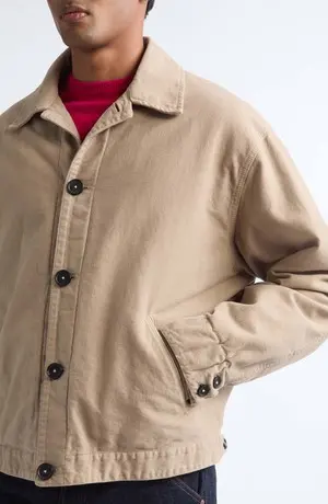 Massimo Alba Cadillac Cotton Padded Jacket - Fossil