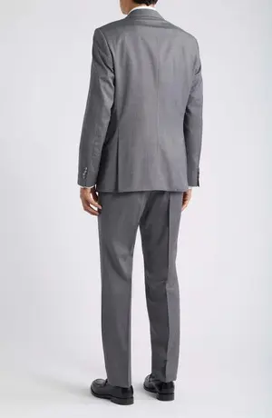 BOSS Huge Three-piece Virgin Wool Suit