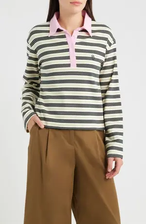 FRNCH Minato Long Sleeve Polo