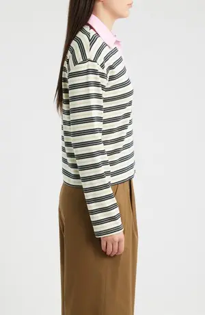 FRNCH Minato Long Sleeve Polo