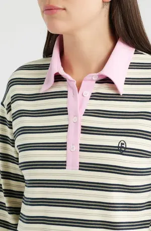 FRNCH Minato Long Sleeve Polo