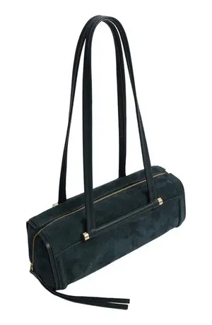 KENNETH COLE Highline Leather Shoulder Bag - Loden
