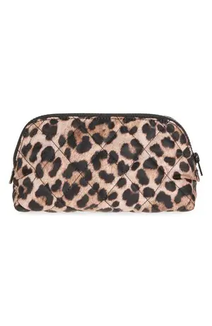 LOEFFLER RANDALL Georgette Leopard Print Cosmetic Pouch