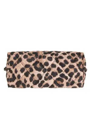 LOEFFLER RANDALL Georgette Leopard Print Cosmetic Pouch