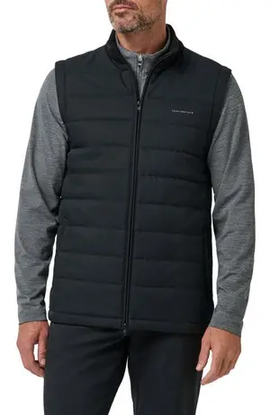 Travis Mathew Point Of Sail Vest - Black