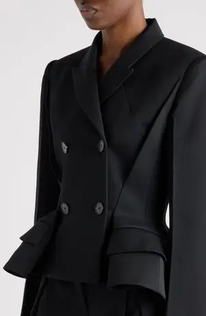 Givenchy Pinched Peplum Jacket