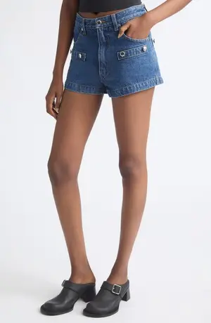 Eckhaus Latta Chap Cutout Wide Leg Jeans