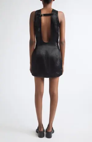 Eckhaus Latta Artemis Satin Minidress