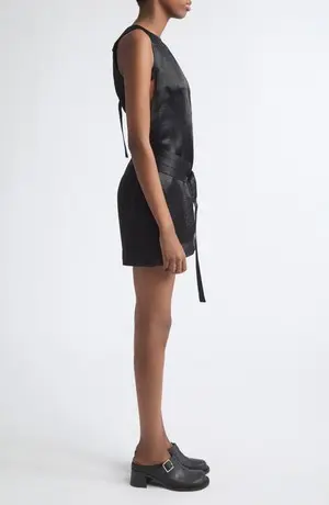 Eckhaus Latta Artemis Satin Minidress
