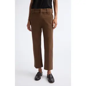 JAMIE HALLER The Kick Trousers - Brown