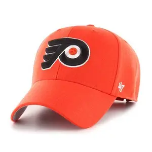 '47 Philadelphia Flyers Wordmark Back Strap Mvp Adjustable Hat - Orange