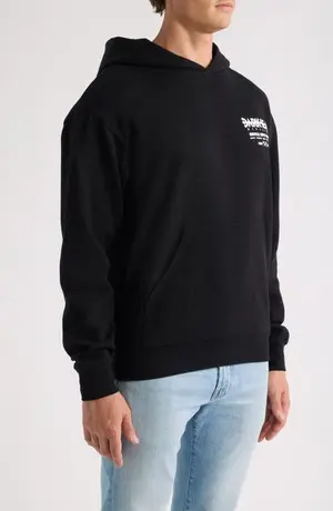 DARK SEAS Worldwide Graphic Hoodie - Black