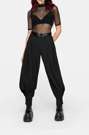 DISTURBIA Quinn Pleated Balloon Trouser