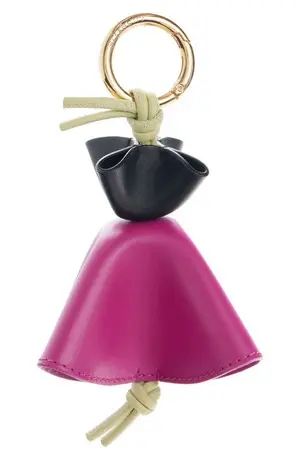 Givenchy Dancer Leather Bag Charm - Pink/grey