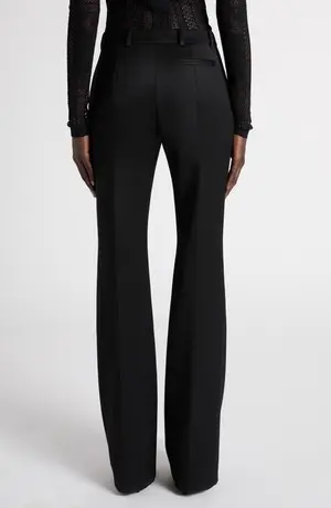 Alexander McQueen Narrow Bootcut Wool Trousers