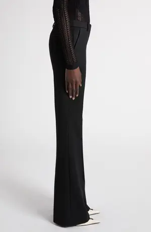 Alexander McQueen Narrow Bootcut Wool Trousers