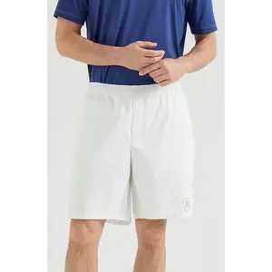 Brunello Cucinelli Nylon Shorts With Logo - White