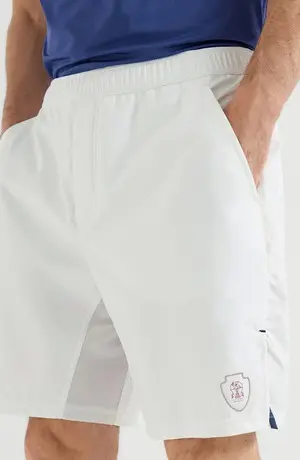 Brunello Cucinelli Nylon Shorts With Logo