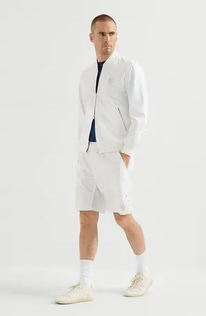 Brunello Cucinelli Nylon Shorts With Logo