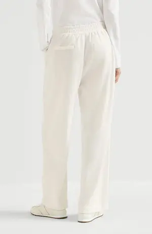 Brunello Cucinelli Techno Cotton Piqué Track Trousers
