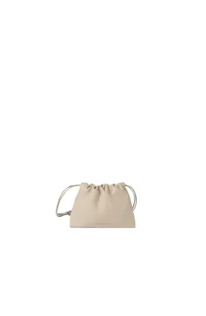 Brunello Cucinelli Pouch Bag In Calfskin With Monili