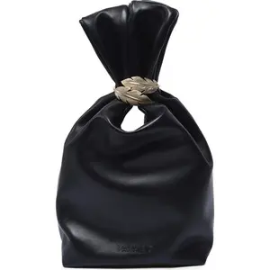 Farm Rio Mini Market Leather Bag - Black