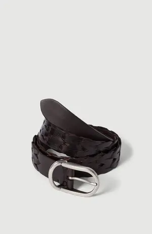 Brunello Cucinelli Braided Leather Belt