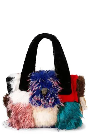 Kurt Geiger Celia Faux Fur Tote - Open Miscellaneous