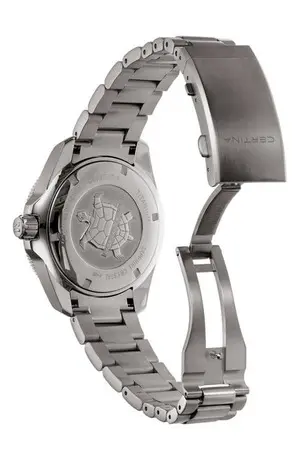 CERTINA Ds Action Diver Powermatic 80 Automatic Bracelet Watch - Titanium/dark Grey