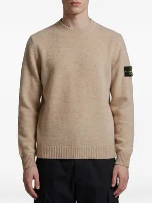 Stone Island Wool Crewneck Sweater - Multicolor