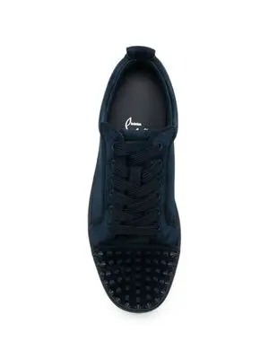 CHRISTIAN LOUBOUTIN Louis Jr Spikes Leather Sneakers