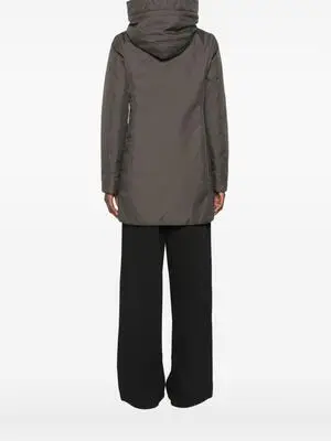 FAY Nylon Midi Parka Coat - Multicolor