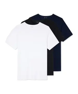 Paul Smith Reg Fit Modal T-shirt 3-pack Black
