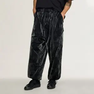 Y3 High-shine Tie-dye Trousers